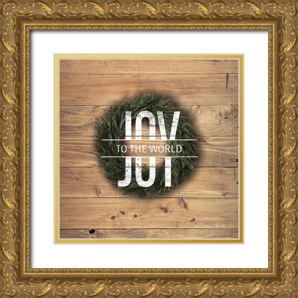 Ball, Susan 20x20 Gold Ornate Wood Framed with Double Matting Museum ...