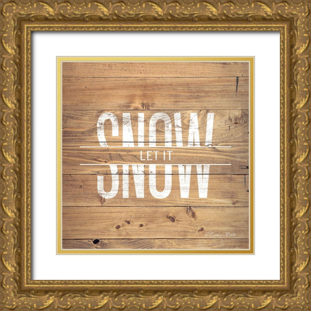Ball, Susan 20x20 Gold Ornate Wood Framed with Double Matting Museum ...