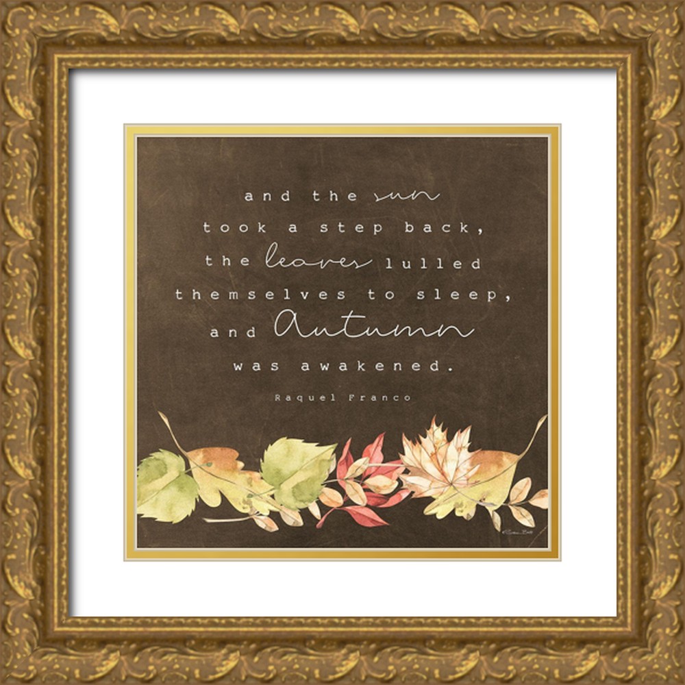 Ball, Susan 20x20 Gold Ornate Wood Framed with Double Matting Museum ...