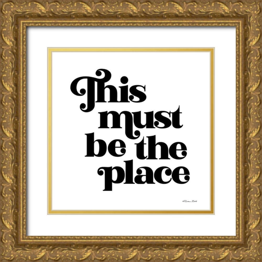 Ball, Susan 20x20 Gold Ornate Wood Framed with Double Matting Museum ...