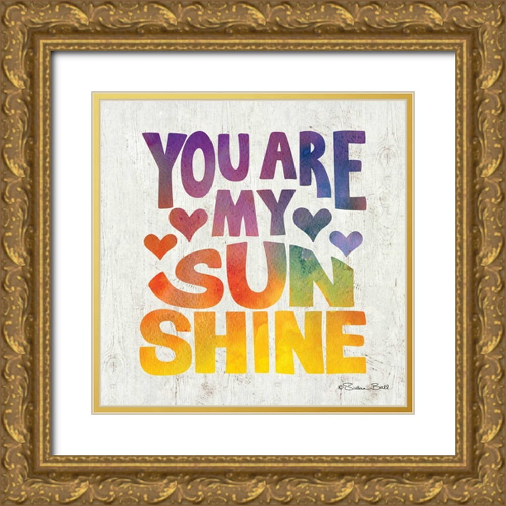 Ball, Susan 20x20 Gold Ornate Wood Framed with Double Matting Museum ...