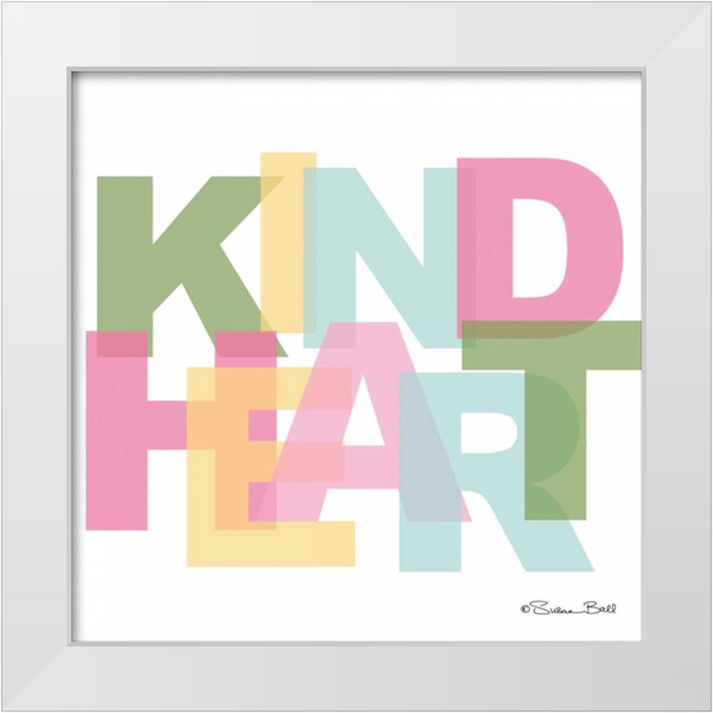 Ball, Susan 20x20 White Modern Wood Framed Museum Art Print Titled ...