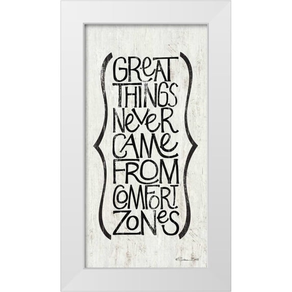 Ball, Susan 9x14 White Modern Wood Framed Museum Art Print Titled ...