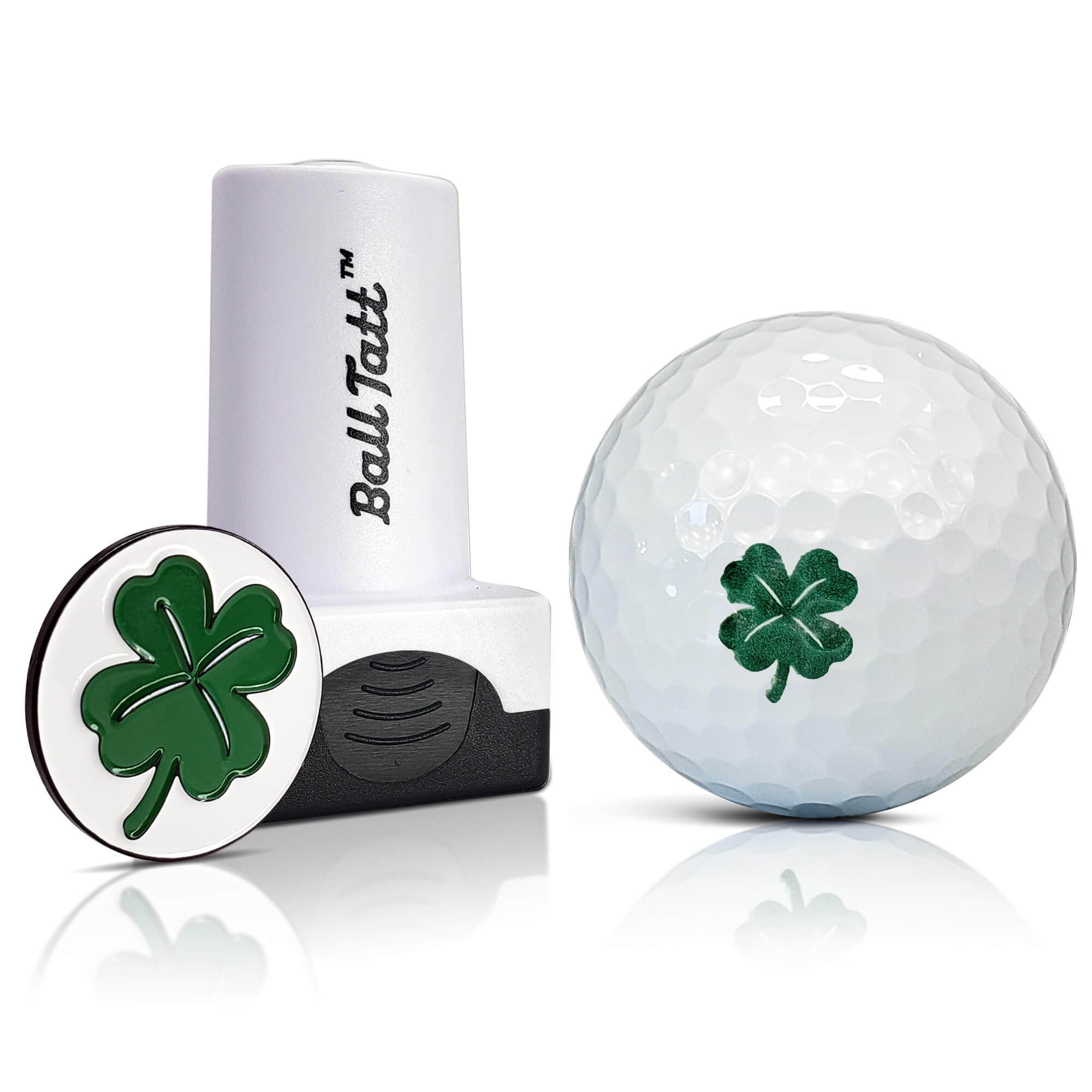 Ball Tatt Golf Ball Stamp Self-Inking Quick-Dry Stamper with Ball ...