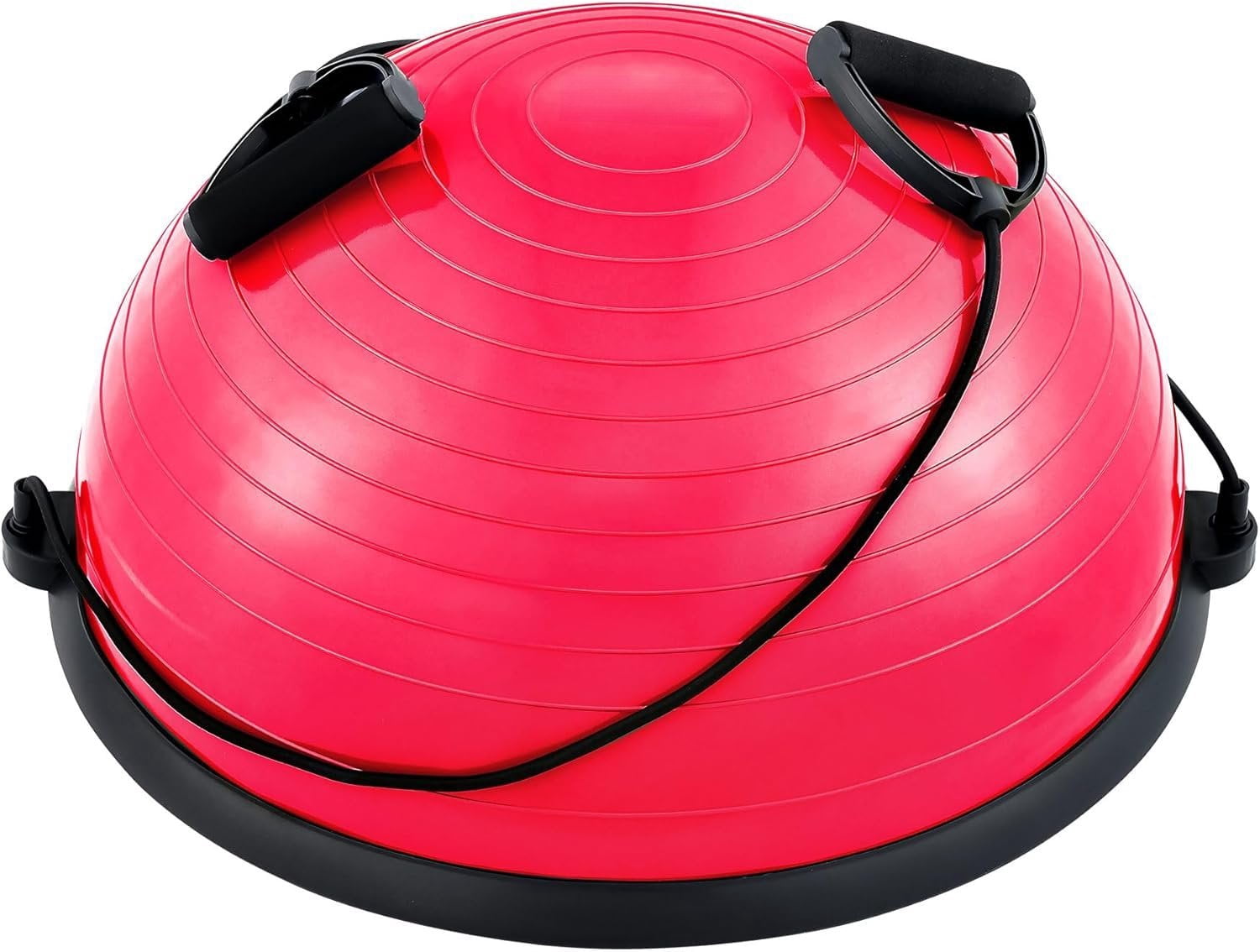 Ball Trainer with Resistance Bands and Foot Pump, Inflatable Yoga Ball ...
