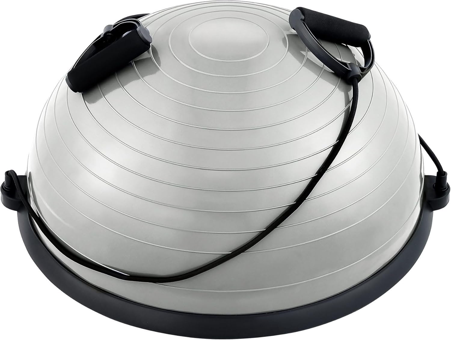Ball Trainer with Resistance Bands and Foot Pump, Inflatable Yoga Ball ...