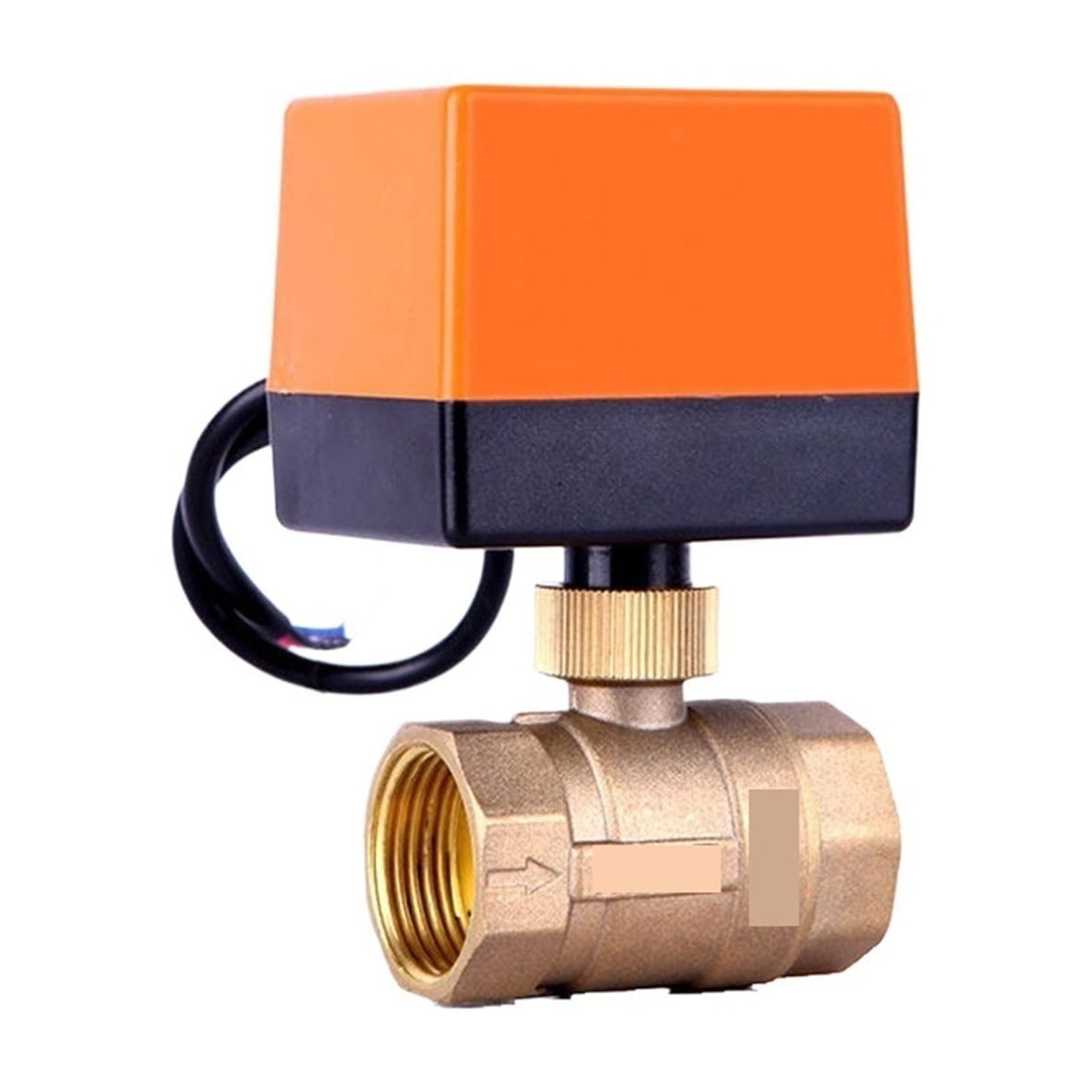Ball Valve 1/2" 3/4" 1" 2" Motorized Ball Valve 3-Wire 2 Point Control ...