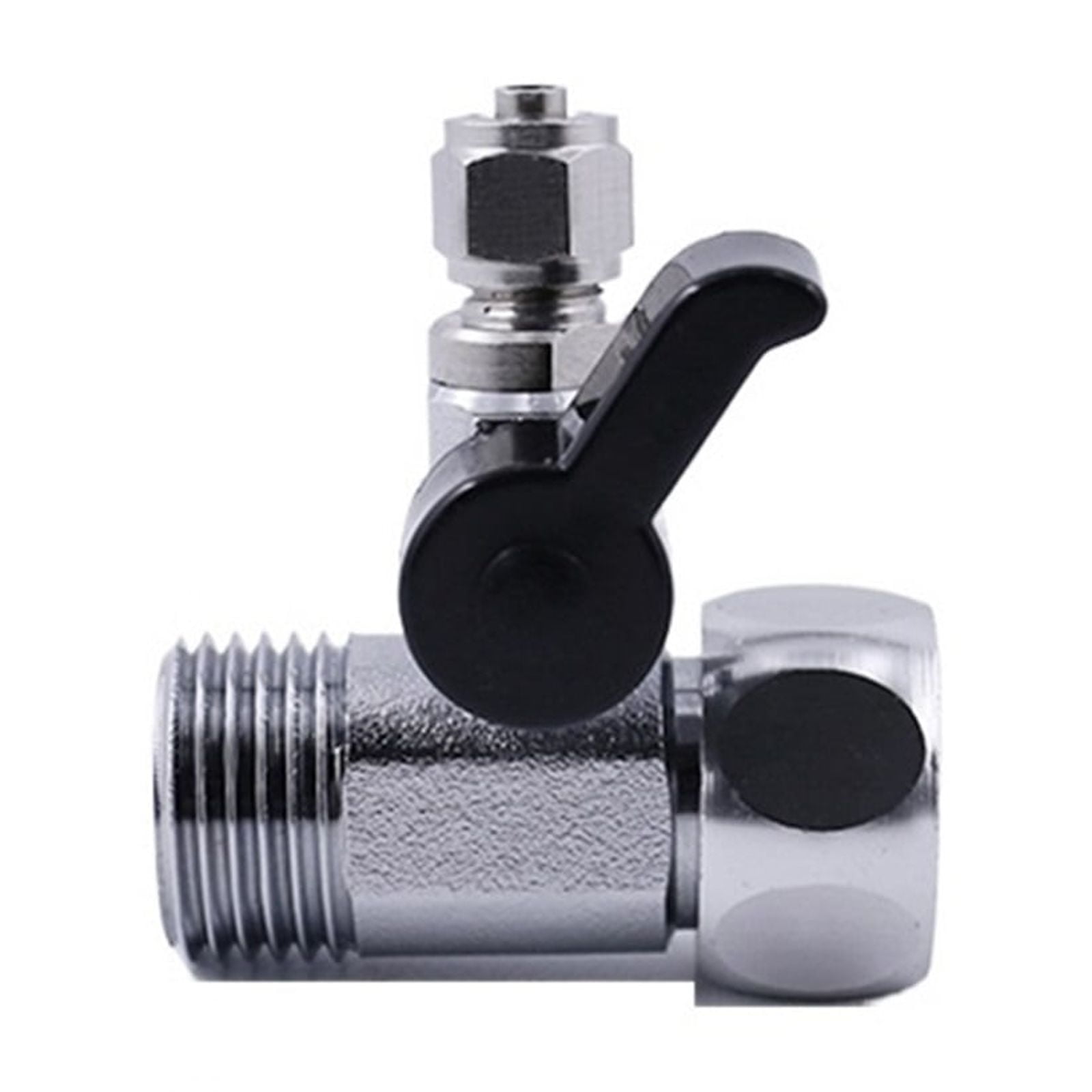 Ball Valve 1/2" To 1/4" L ead Free Feed Water Adapter Tee Ball Valve ...