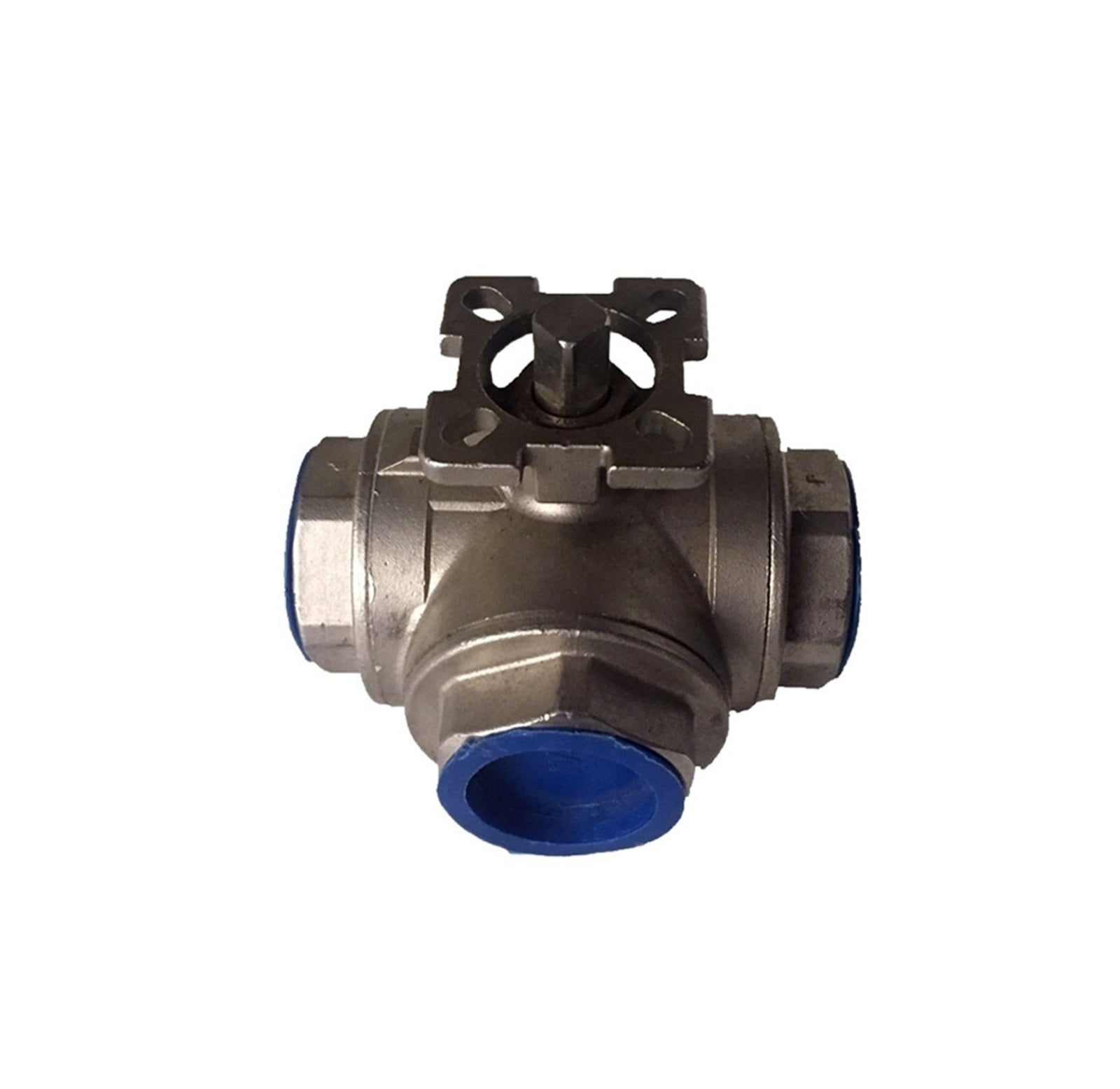 Ball Valve,1" DN25 3 Way Screwed High Platform Ball Valve_platformT ...