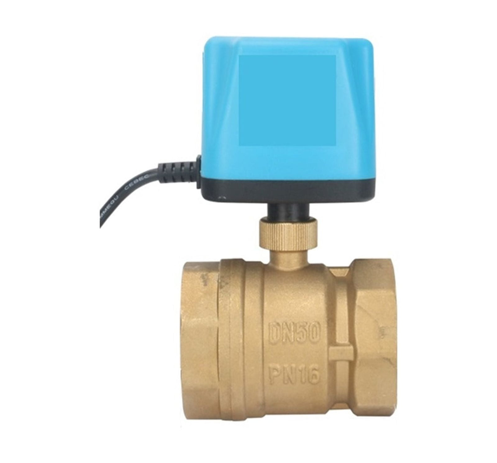 Ball Valve 3/4" 1" Normally Closed/Open Motorized Ball Valve 2-Wire ...
