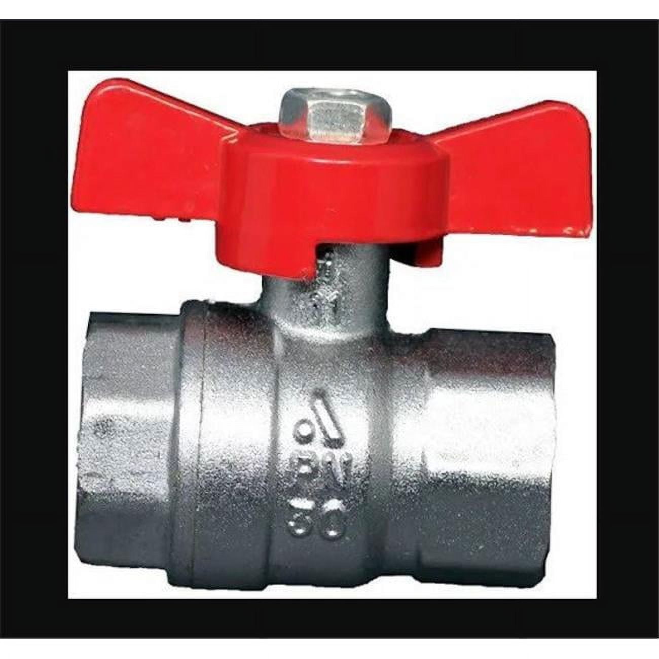 Ball Valve Brass 0.37 in. FXF 3000 PSI - Walmart.com