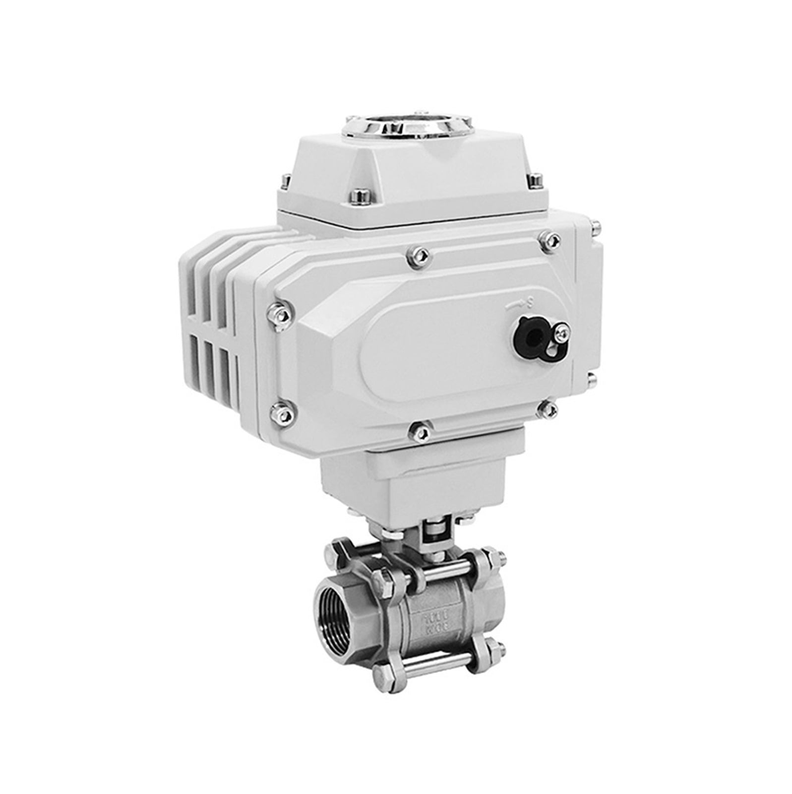 Ball Valve DN50 2 Way High Platform Motorized Ball Valve Stainless Steel Q911F-16P Female Thread ...