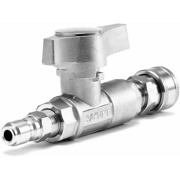 Ball Valve Pressure Washer, 3/8" Quick Connect Ball Valve Kit, High ...