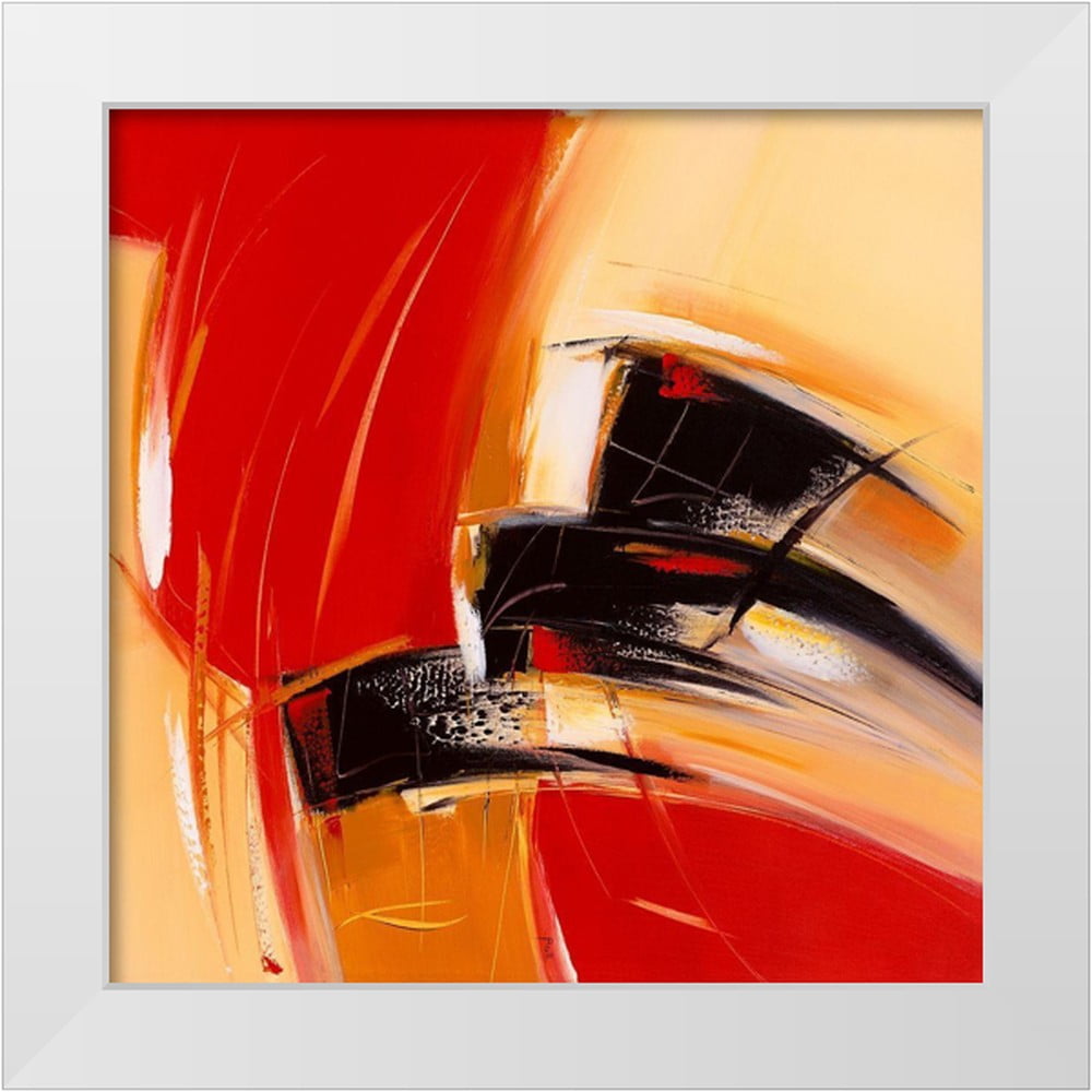 Ball, Veronique 20x20 White Modern Wood Framed Museum Art Print Titled ...