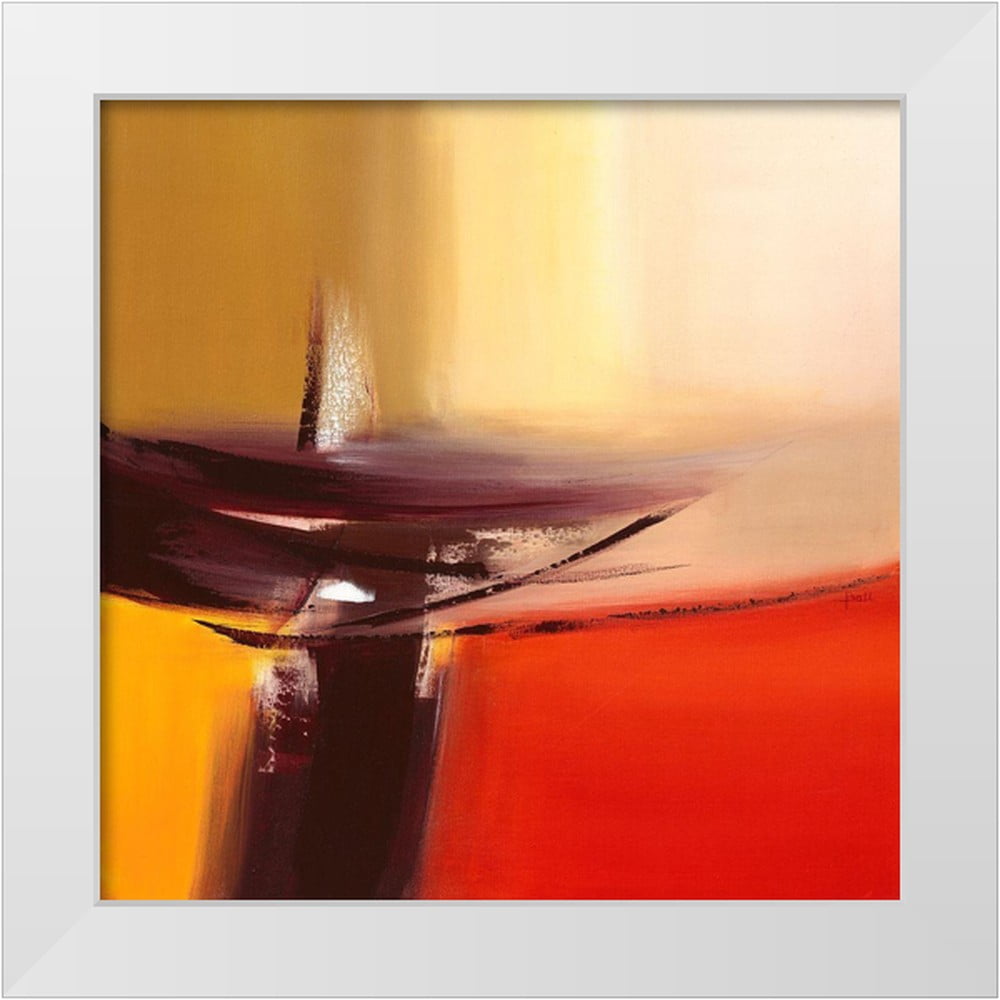 Ball, Veronique 20x20 White Modern Wood Framed Museum Art Print Titled ...