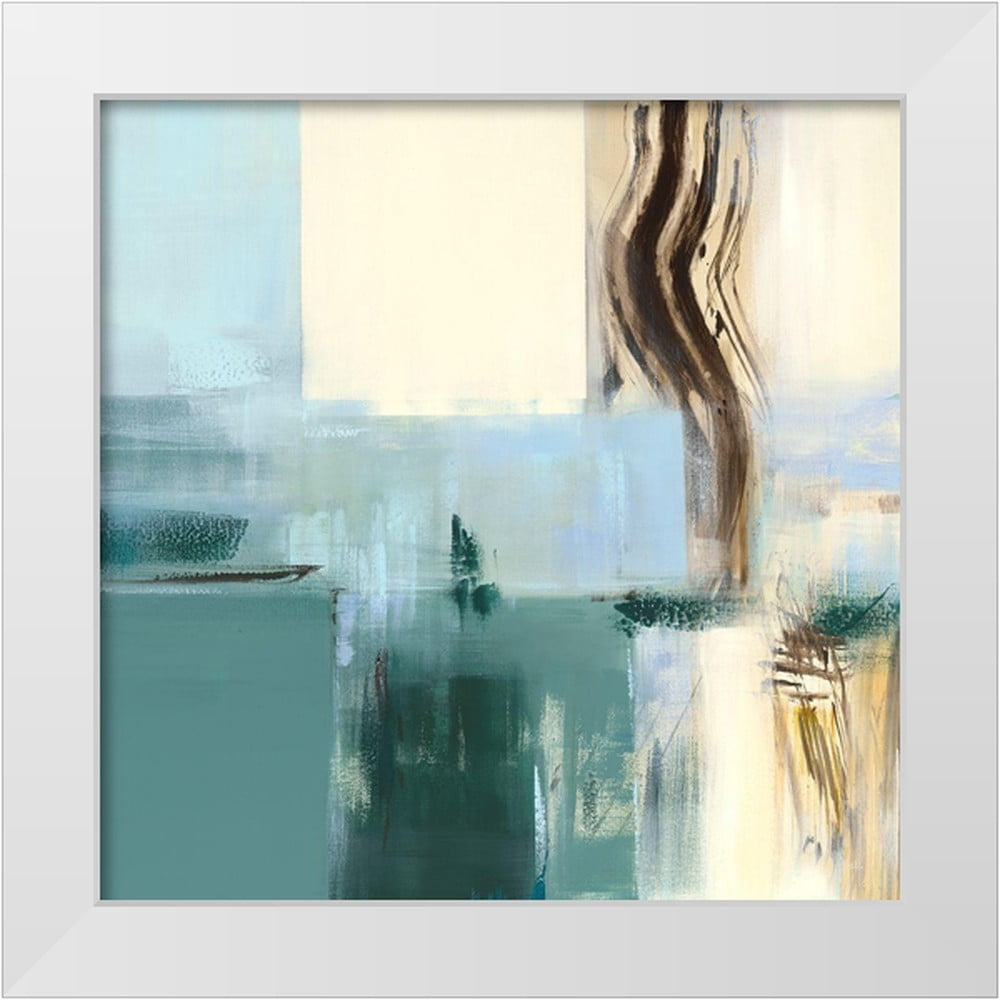 Ball, Veronique 20x20 White Modern Wood Framed Museum Art Print Titled ...