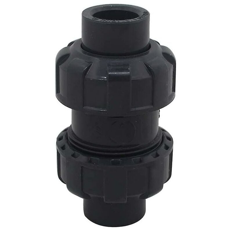 Ball check valve 20 25 32 40 50 63mm swimming pool check valve anti ...