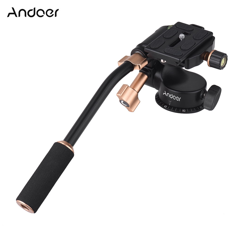Ball head,Handle Support Panoramic Alloy 3-way Video With Pan Bar 3-way ...