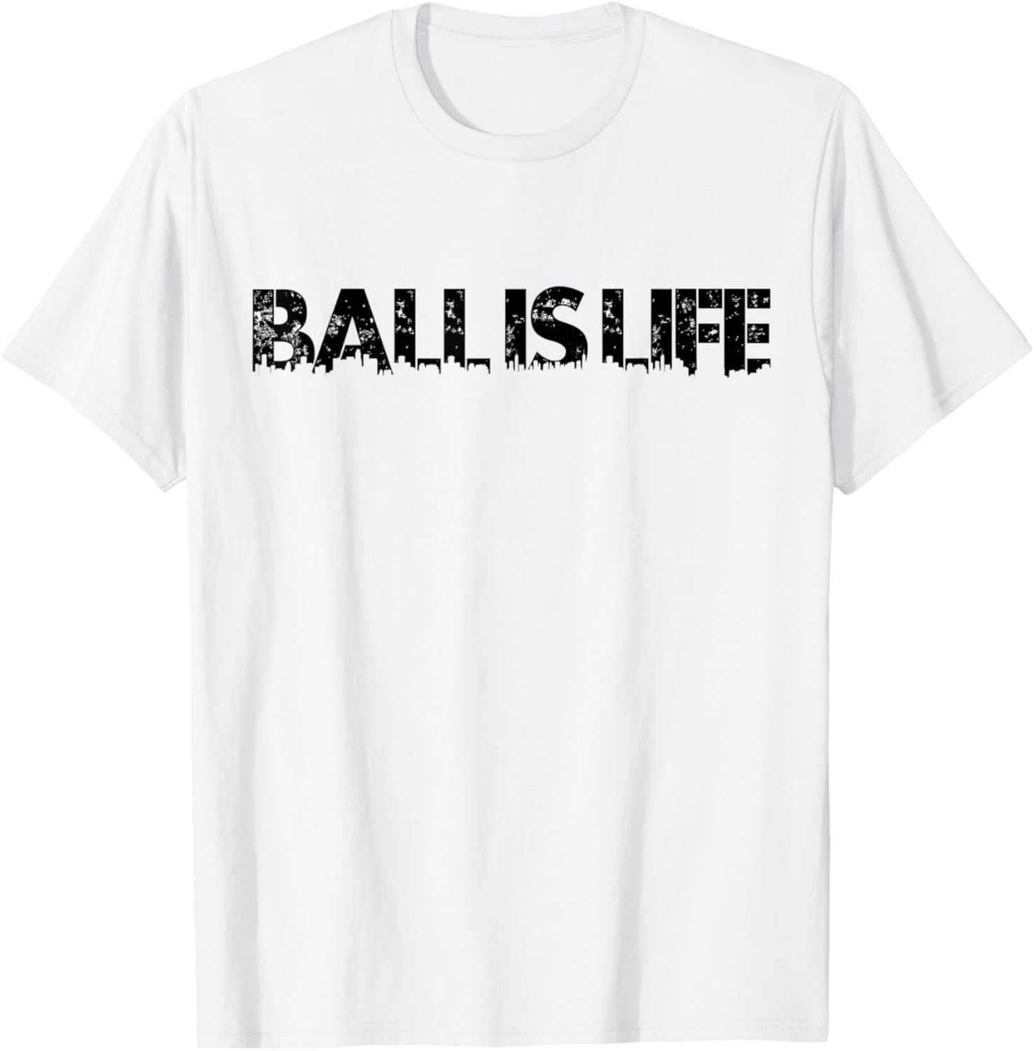 Ball is Life T-Shirt Basketball Football Shirt for Athletes02 - Walmart.com