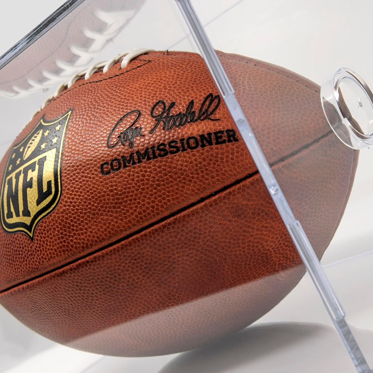 BallQube Football Display Case Autographed Football Case for Display ...