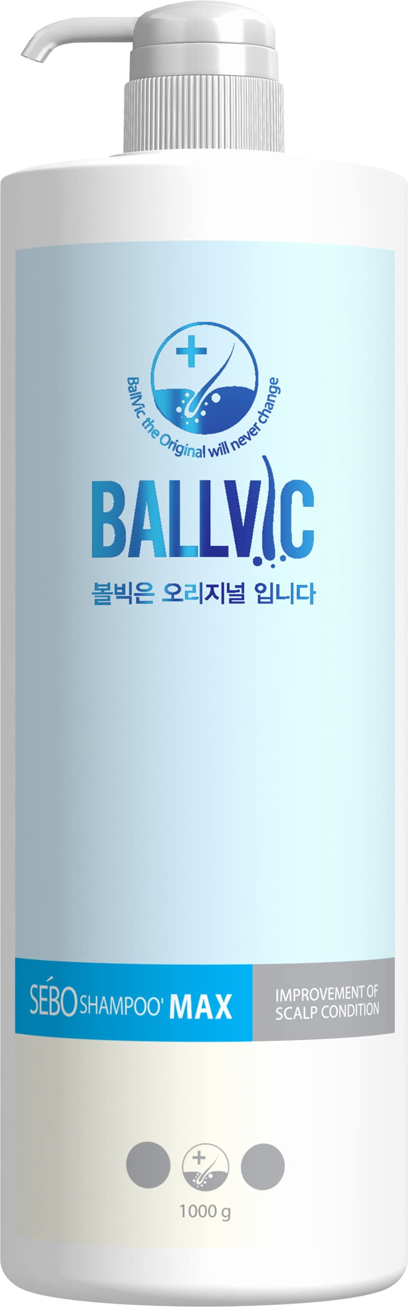 BallVic SEBO Anti-Dandruff Thickening Hair Loss Shampoo, 1000g ...