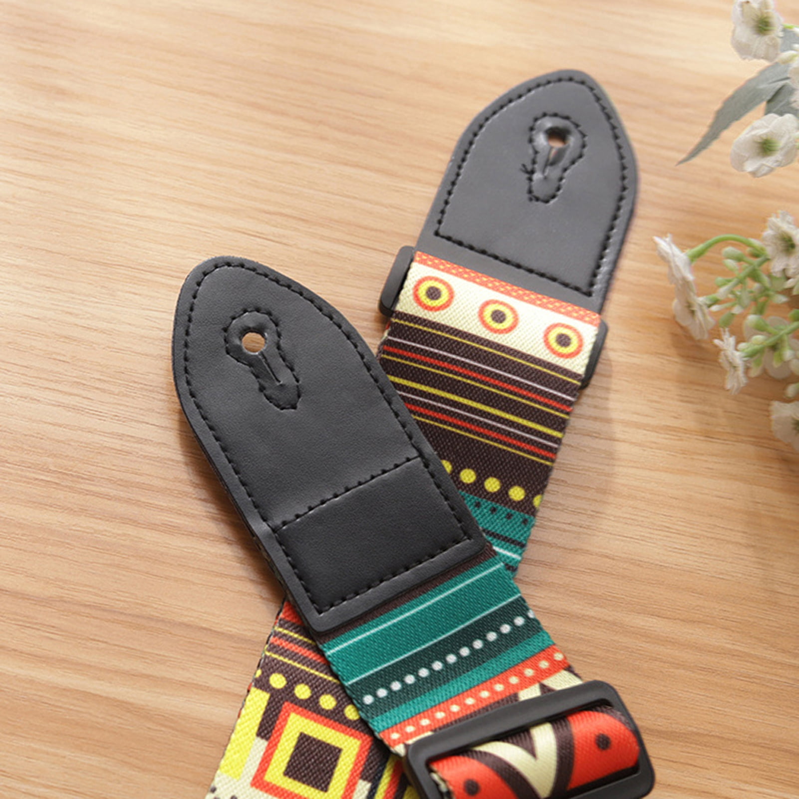Ballad Bass Belt Straps Electric Guitar Polyester Straps Ethnic Style ...