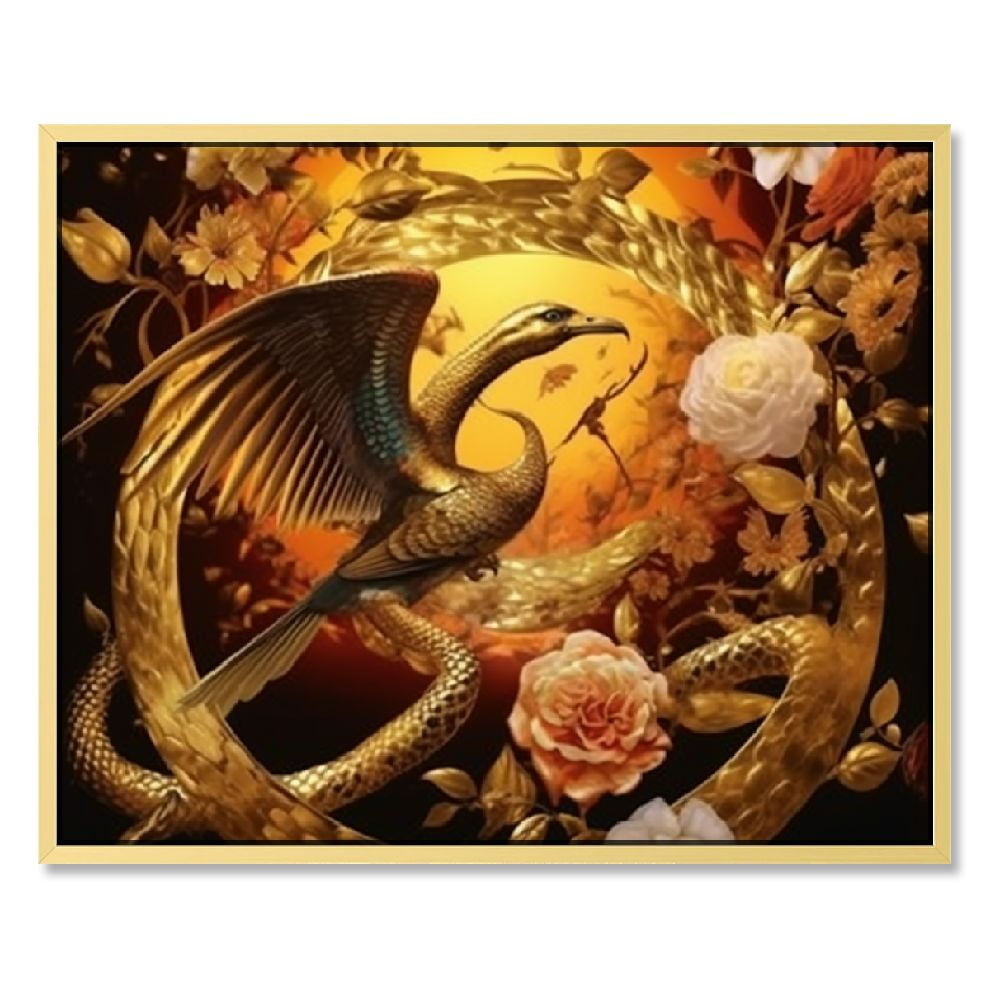 Ballad of Songbirds and Snakes Bedroom Decor Silk Canvas for Wall Art ...