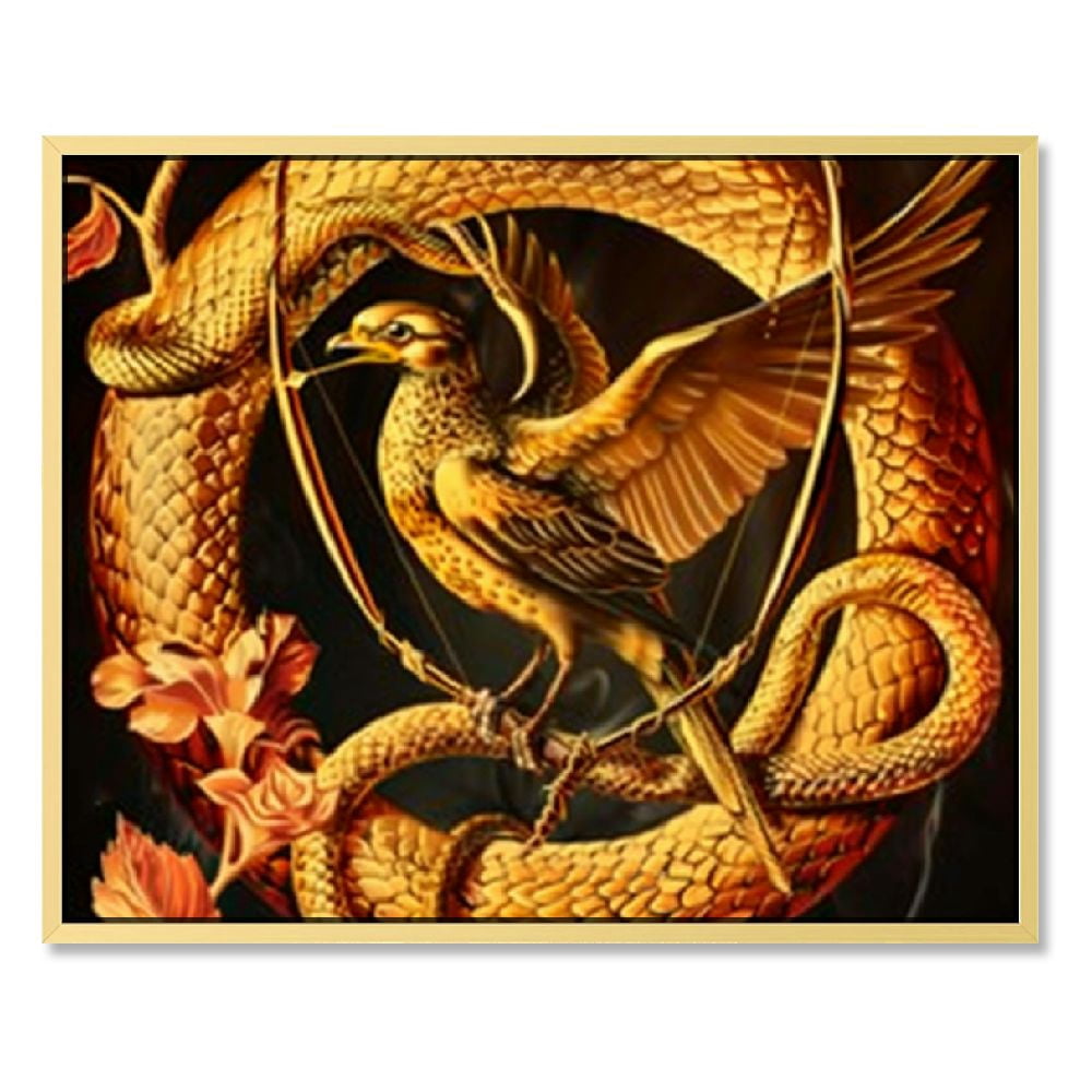 Ballad of Songbirds and Snakes Bedroom Decor Silk Canvas for Wall Art ...
