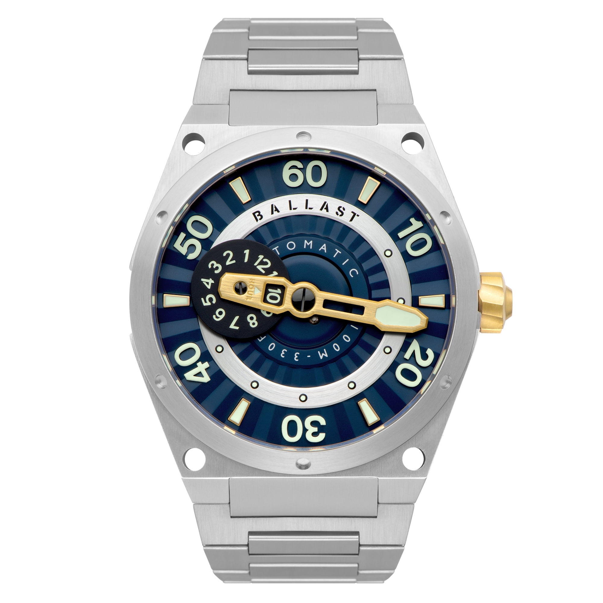 Ballast Men's BL-3147-22 Valiant 49mm Automatic Watch - Walmart.com