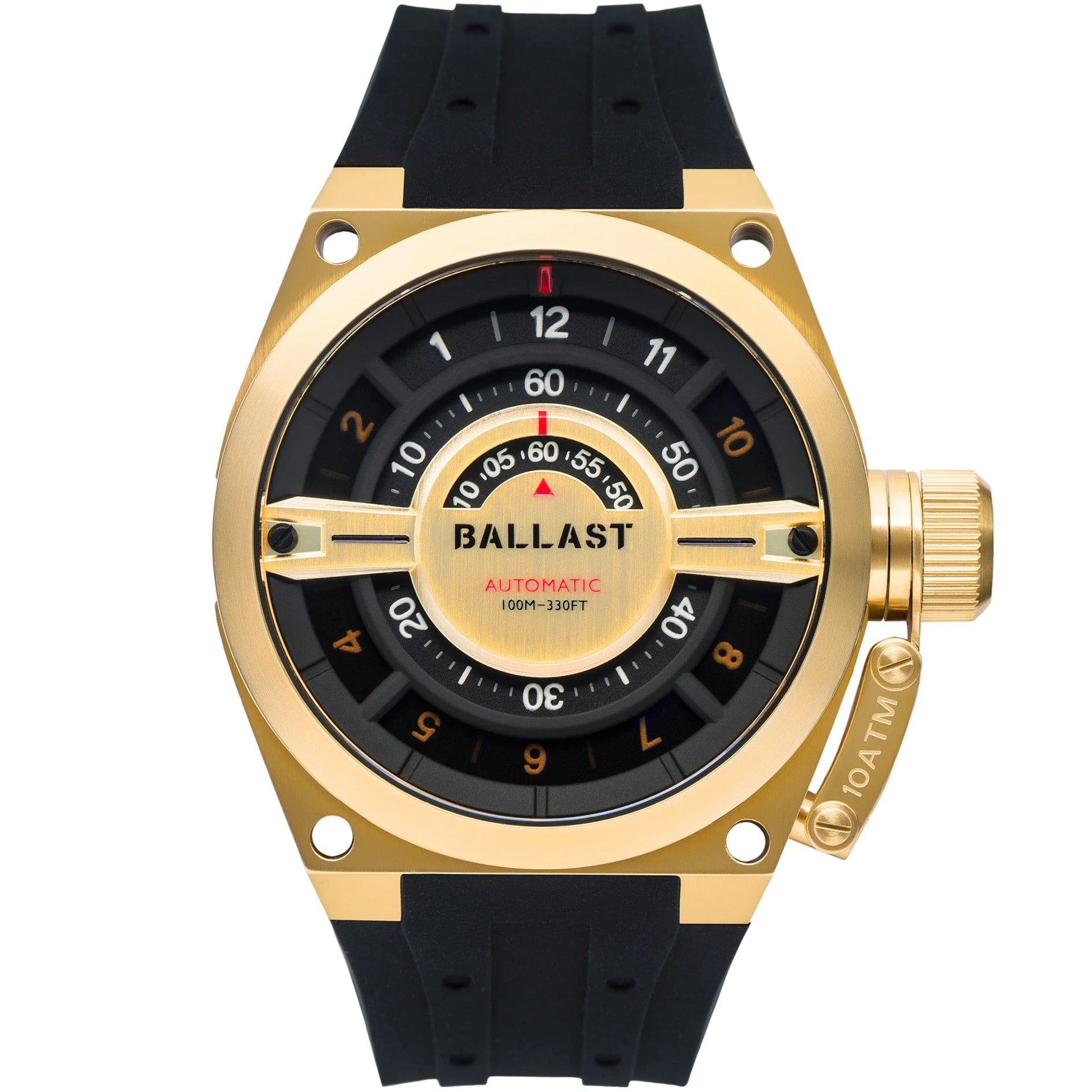 Ballast Valiant Gauge Automatic Gold Black - Walmart.com