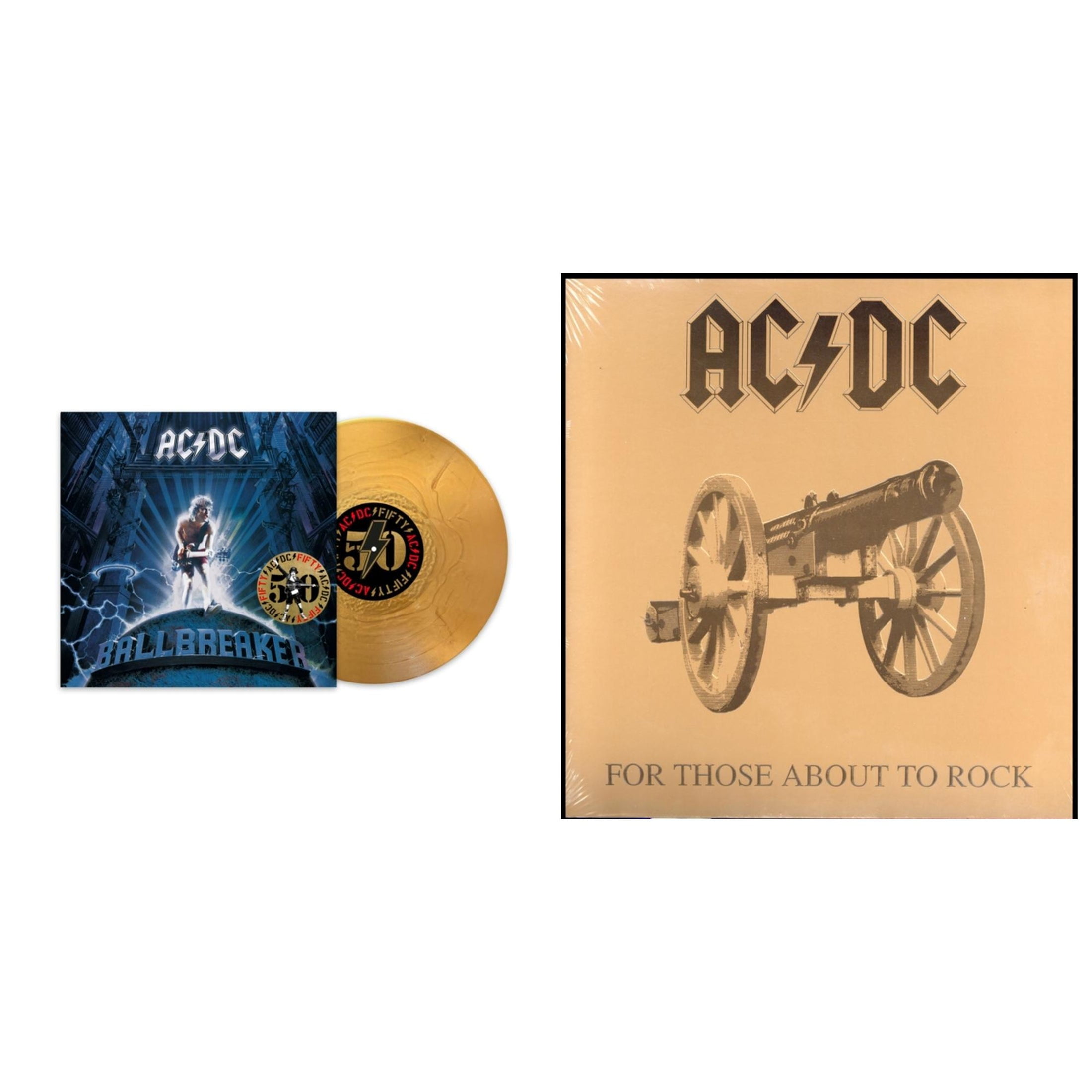 Ballbreaker (50Th Anniversary/Gold Color LP Vinyl) & For Those About To ...