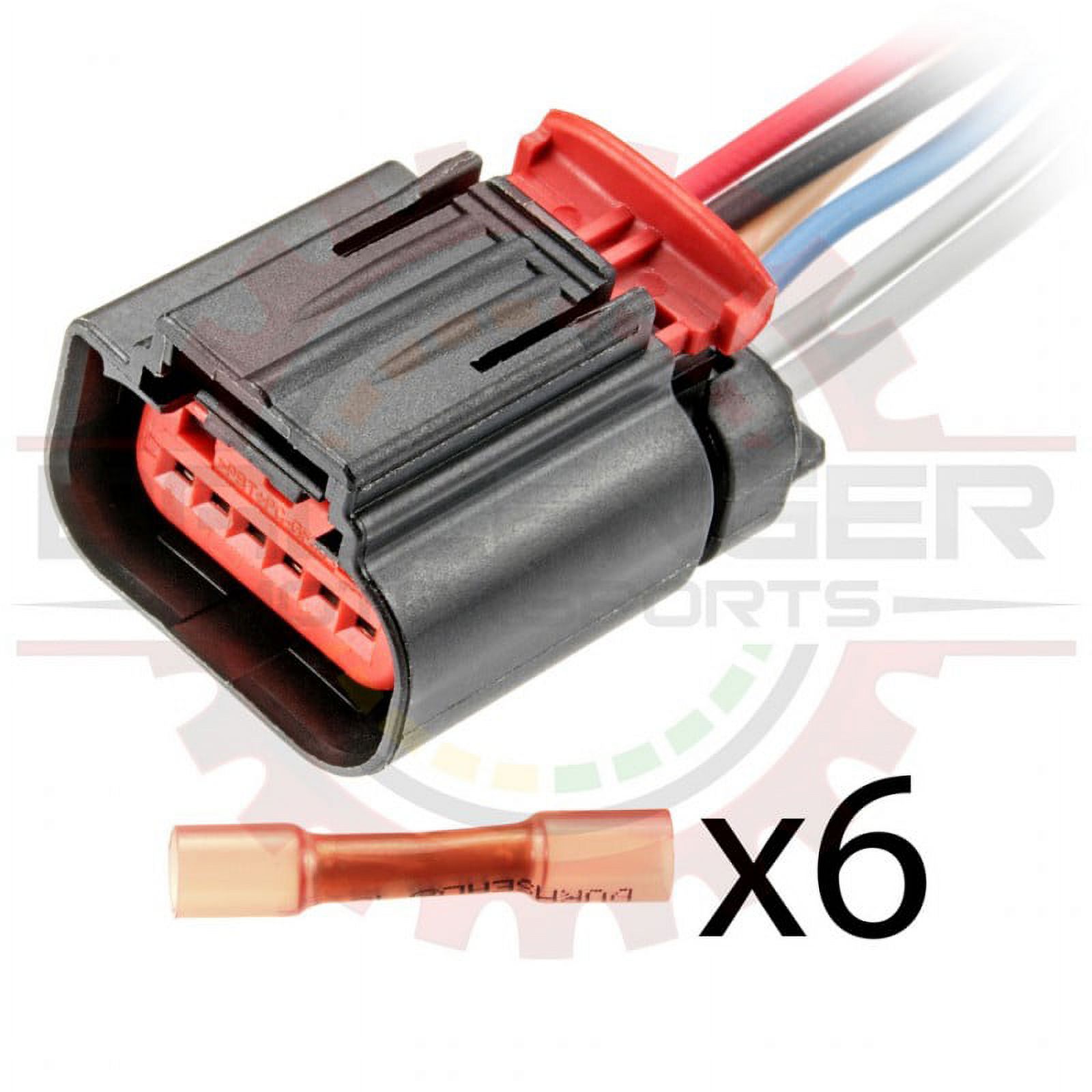 Ballenger Motorsports - 6 Way MAF Connector Plug Repair Pigtail ...