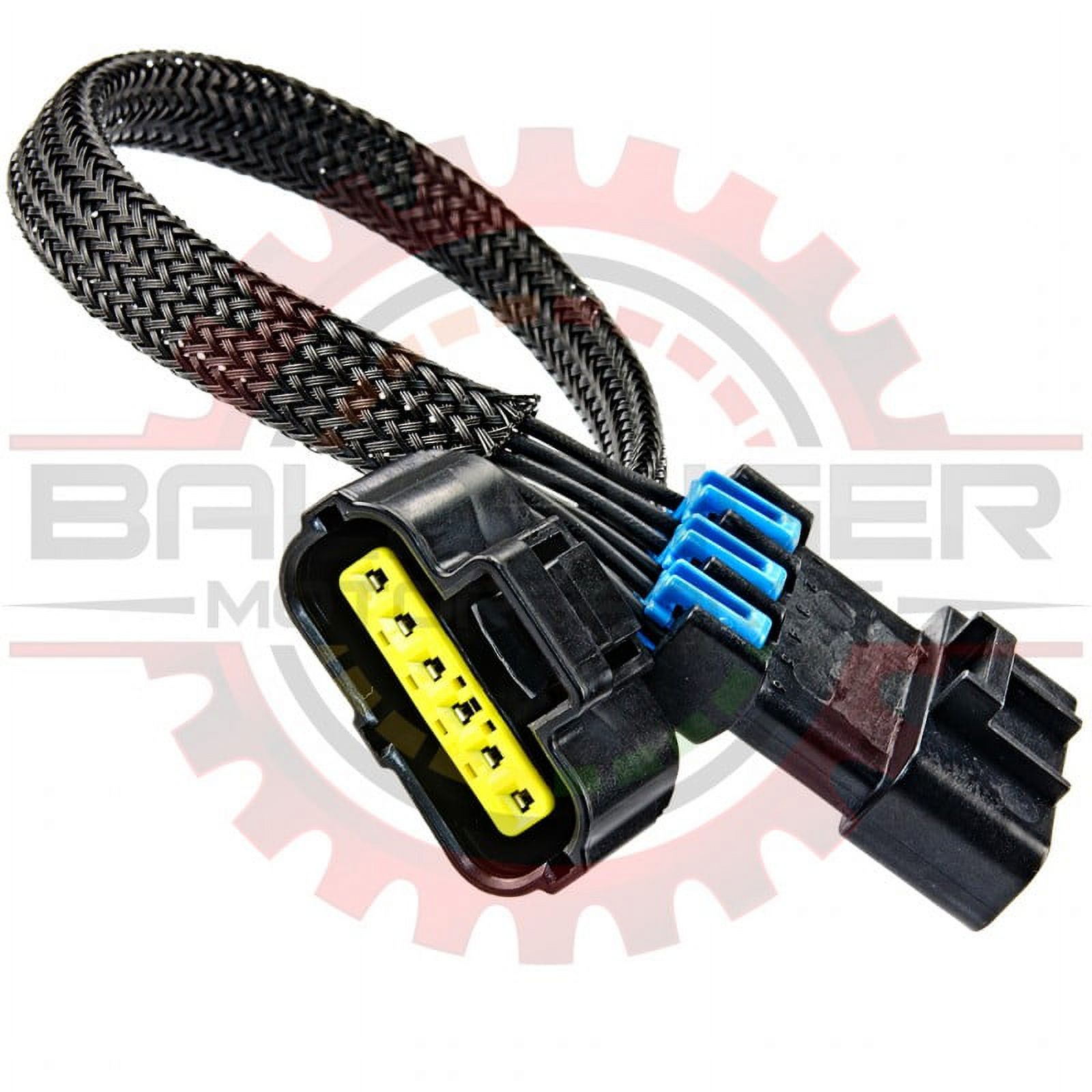 Ballenger Motorsports - 6 Way MAF Sensor Connector Extension, Black ...
