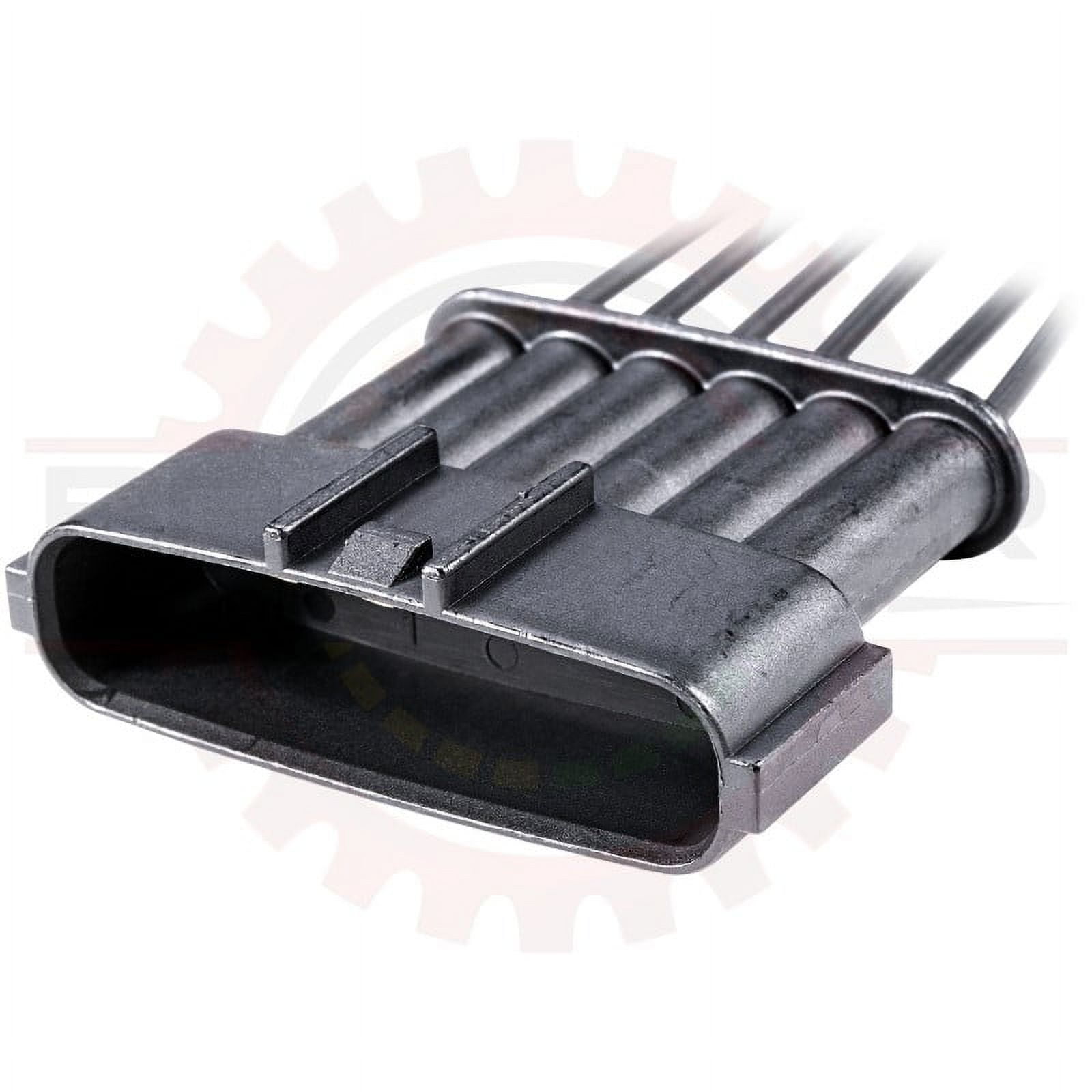 Ballenger Motorsports - 6 Way Receptacle Connector Pigtail Replacement ...