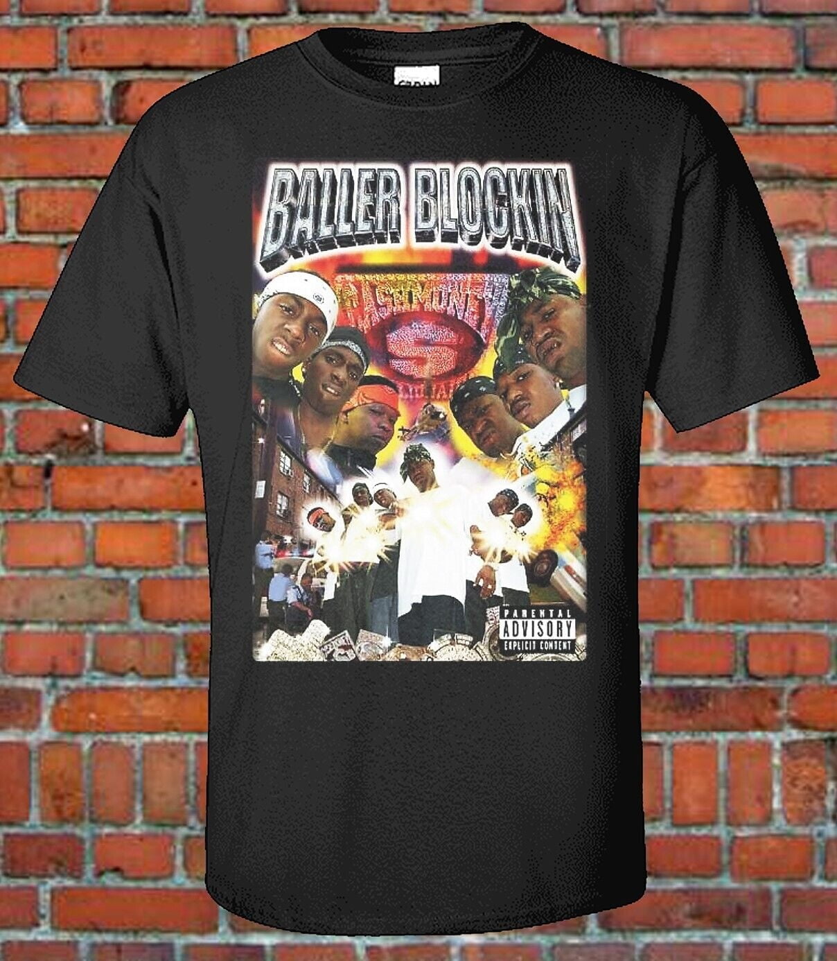 Baller Blockin Movie Cover Hood Classic CMR YMR Hip-Hop Rap - Walmart.com