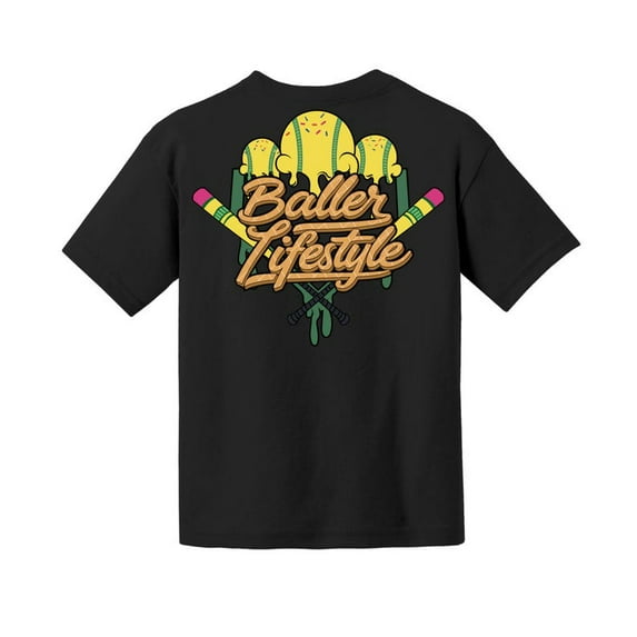 Baller Lifestyle youth t-shirt , Boys baseball gifts, baseball t-shirts ...