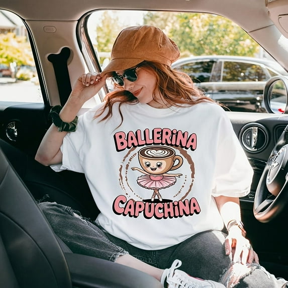 BallerinA1 Puchina S1Hirt, Funny Coffee Meme T-S1Hirt, Espreover Gift ...