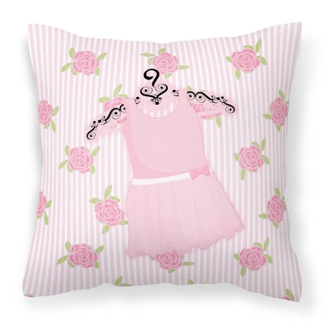 Ballerina Ballet Attire Fabric Decorative Pillow - 18 x 3 x 18 in ...