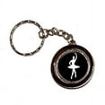Ballerina Ballet Dancer Key Chain Keychain Ring - Walmart.com