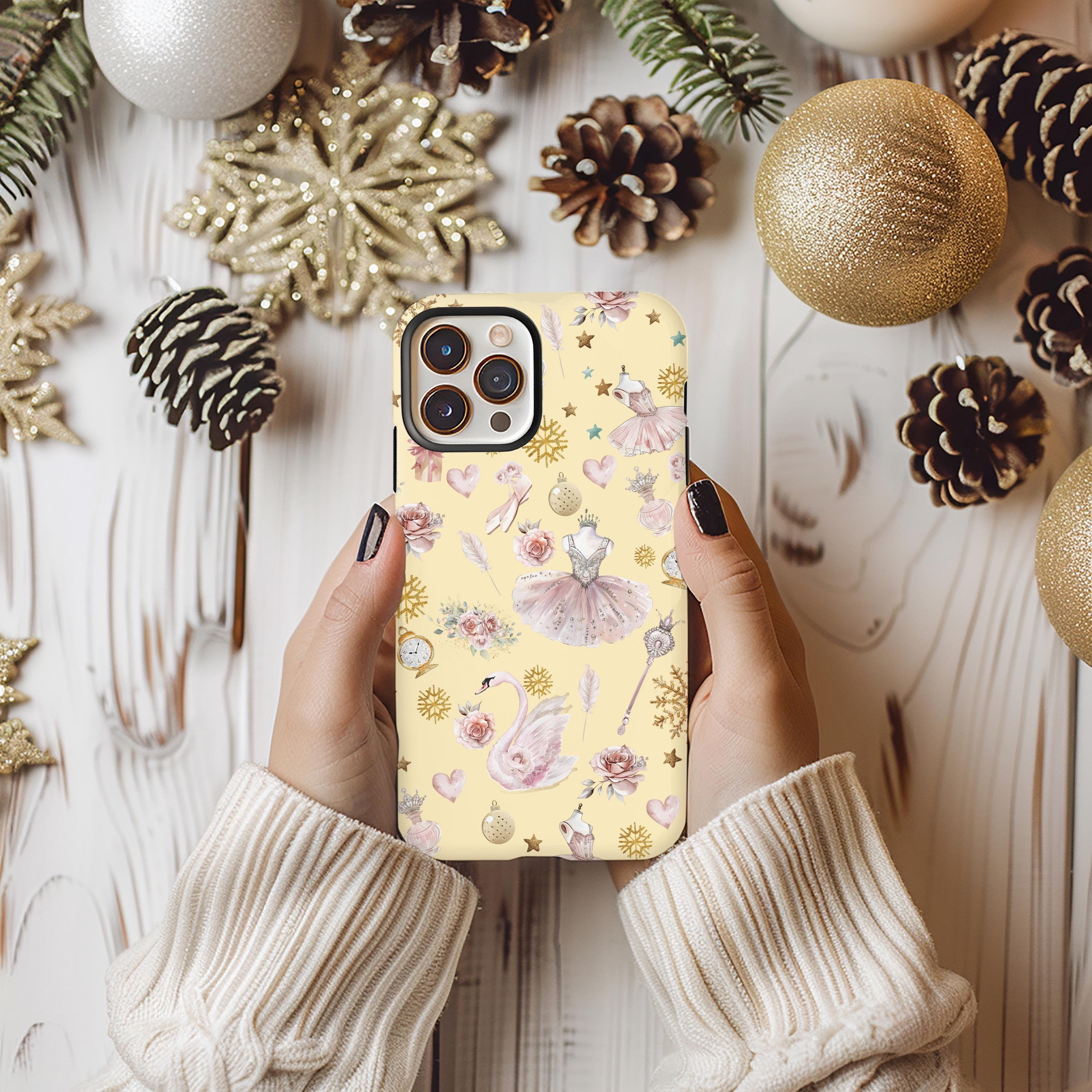 Ballerina Balletcore Coquette MagSafe Art Phone Case iPhone 17 11 12 13 14 15 16 Pro Max ...