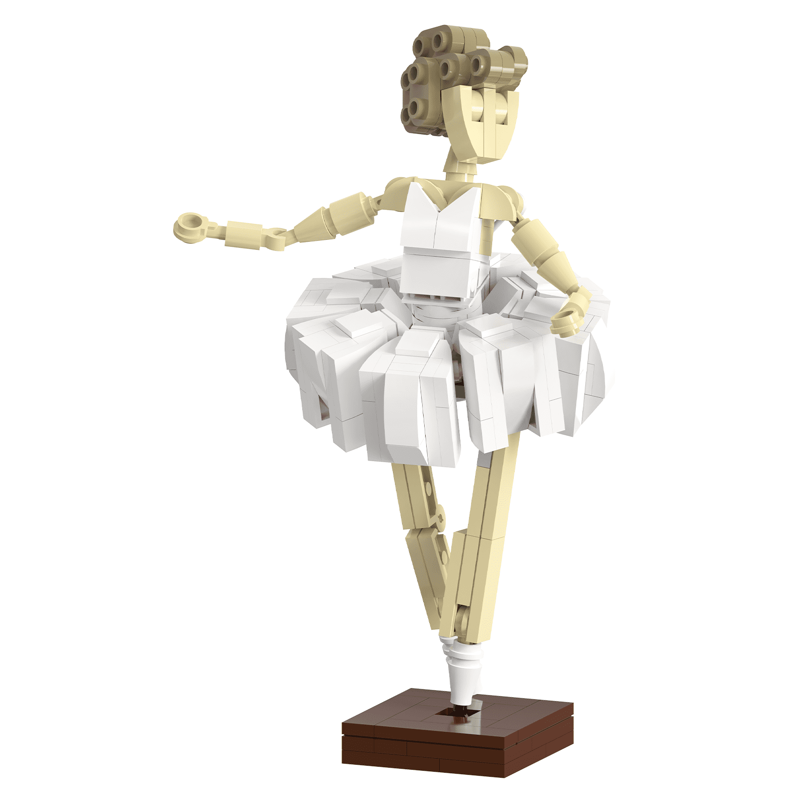 Ballerina Building Blocks, Ballet Dancer Figure Building Block Set ...