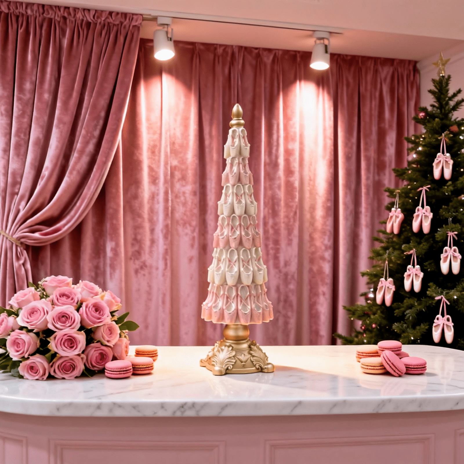 Ballerina Christmas Tree,7.87 Inch Christmas Decorations,Ballet ...