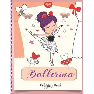 coloring book ballerina