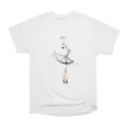 Ballerina Dancer Dance Drawing T-Shirt Tee Gift For Him Merch For Her ...