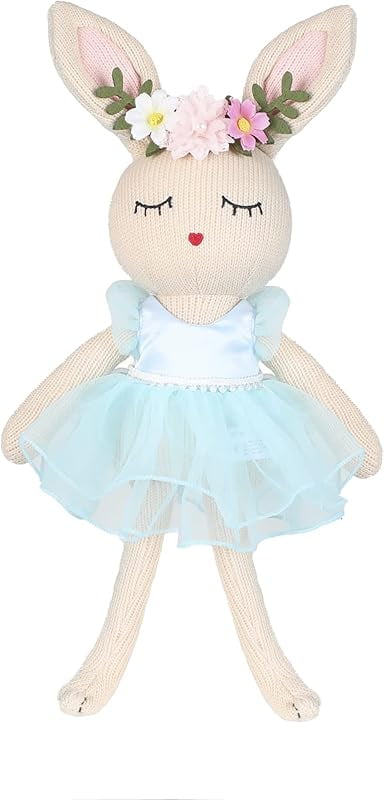 Ballerina Doll Easter Stuffed Animal Bunny Stuffed Animal Easter Plush ...