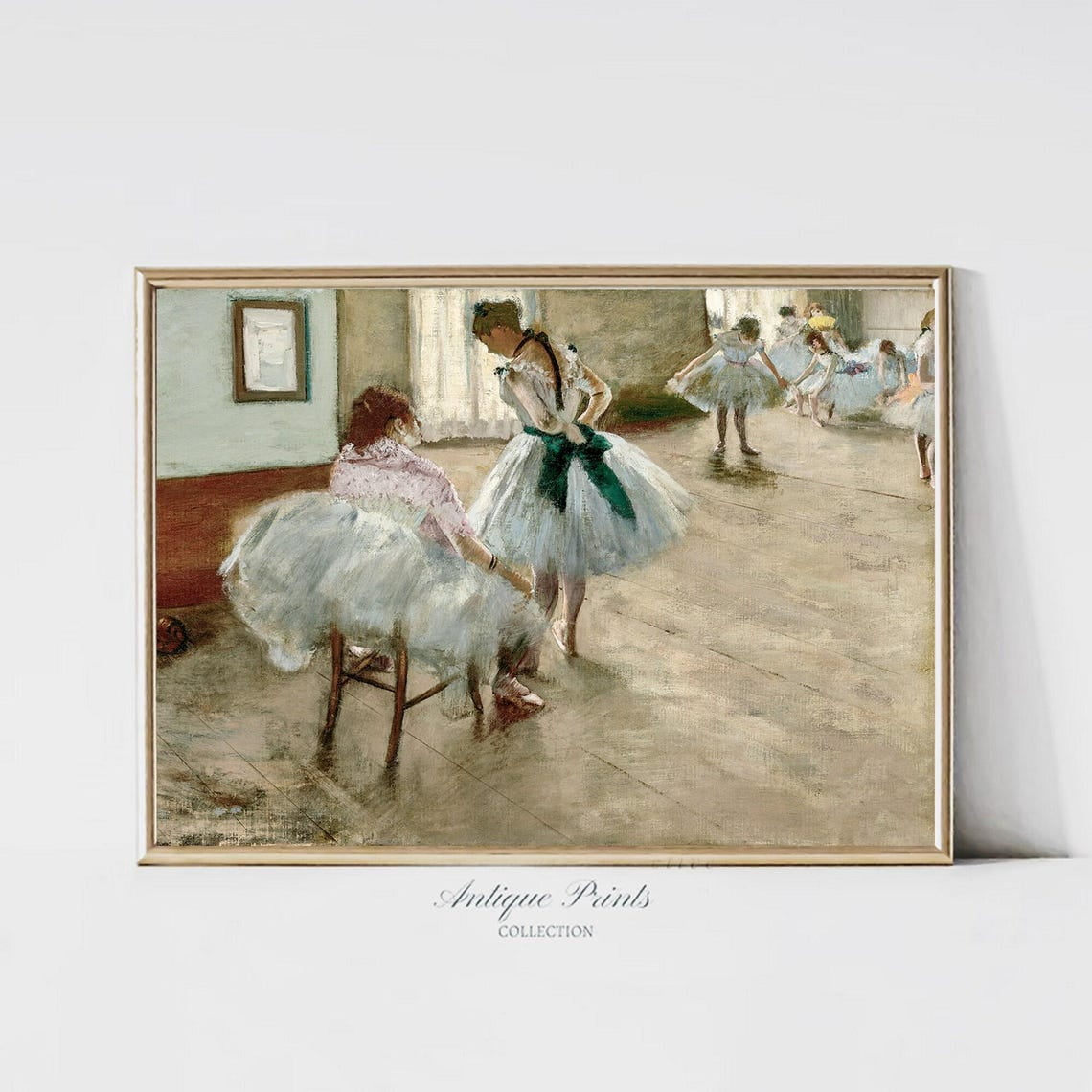 Ballerina, Edgar Degas Art, Vintage Girl Room Wall Art, Antique Dance ...