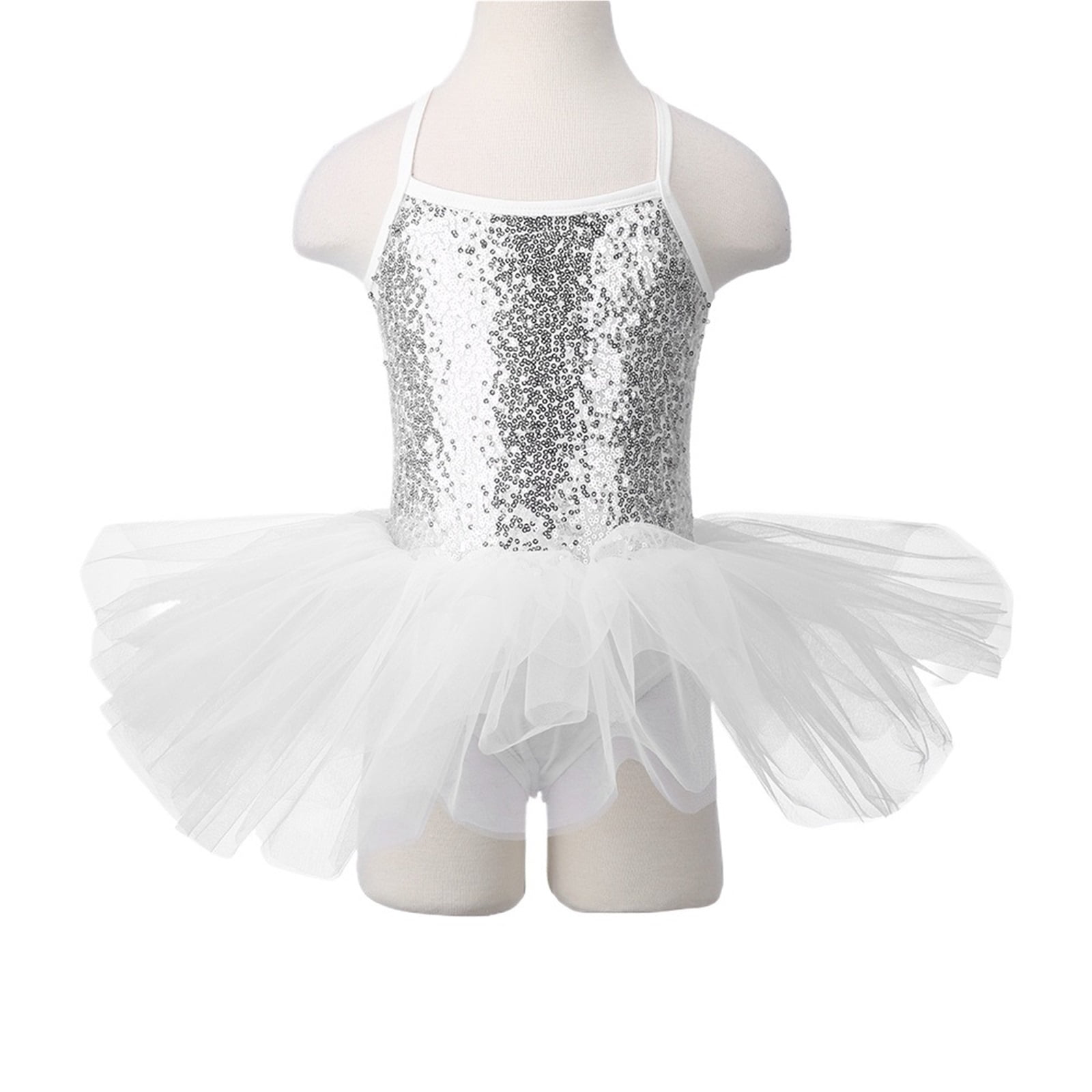 Ballerina Fairy Prom Party Costume Sequined Flower Dress Girls Dance ...