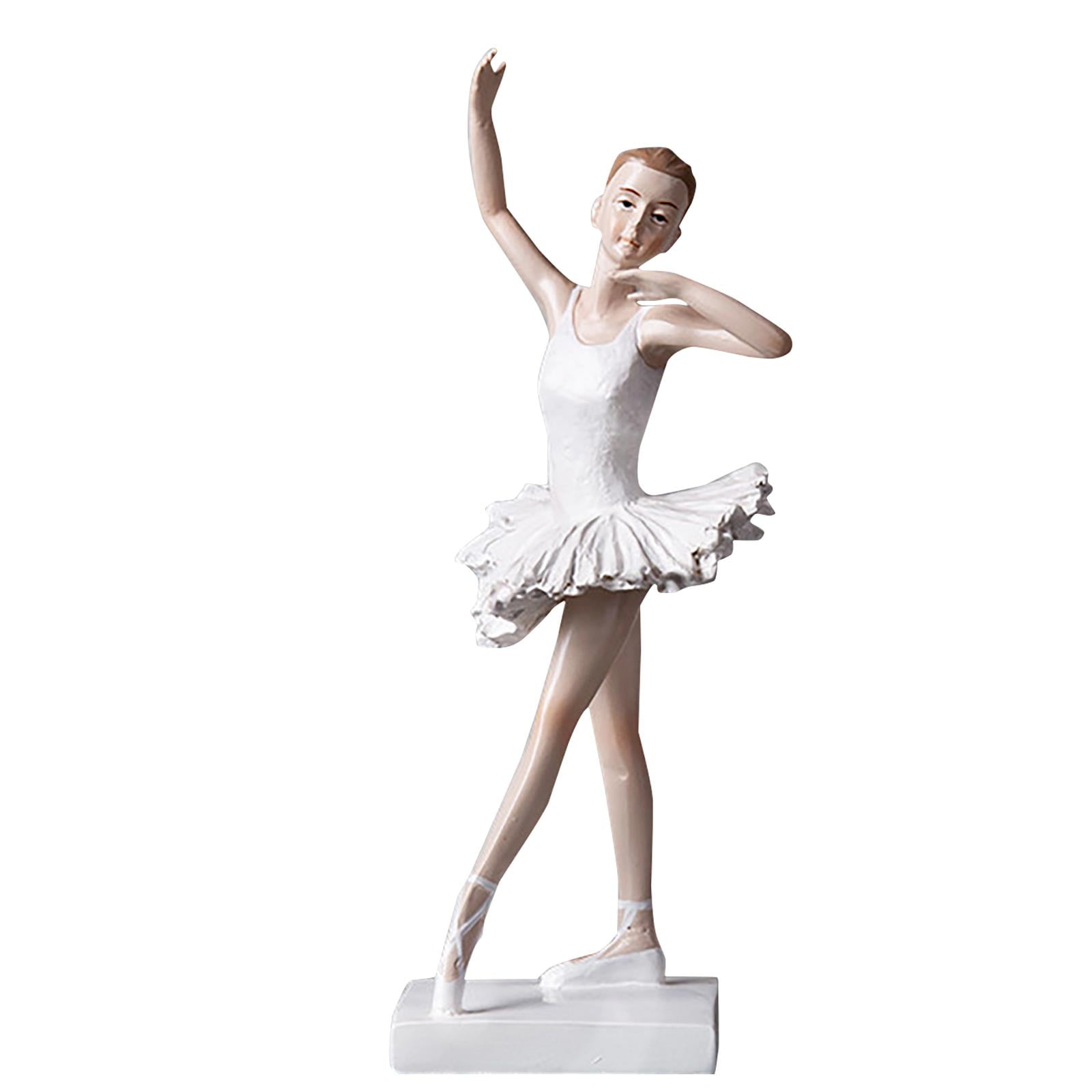 Ballerina Girl Figurines Ballet Dancer Statue Art Sculpture Figure ...