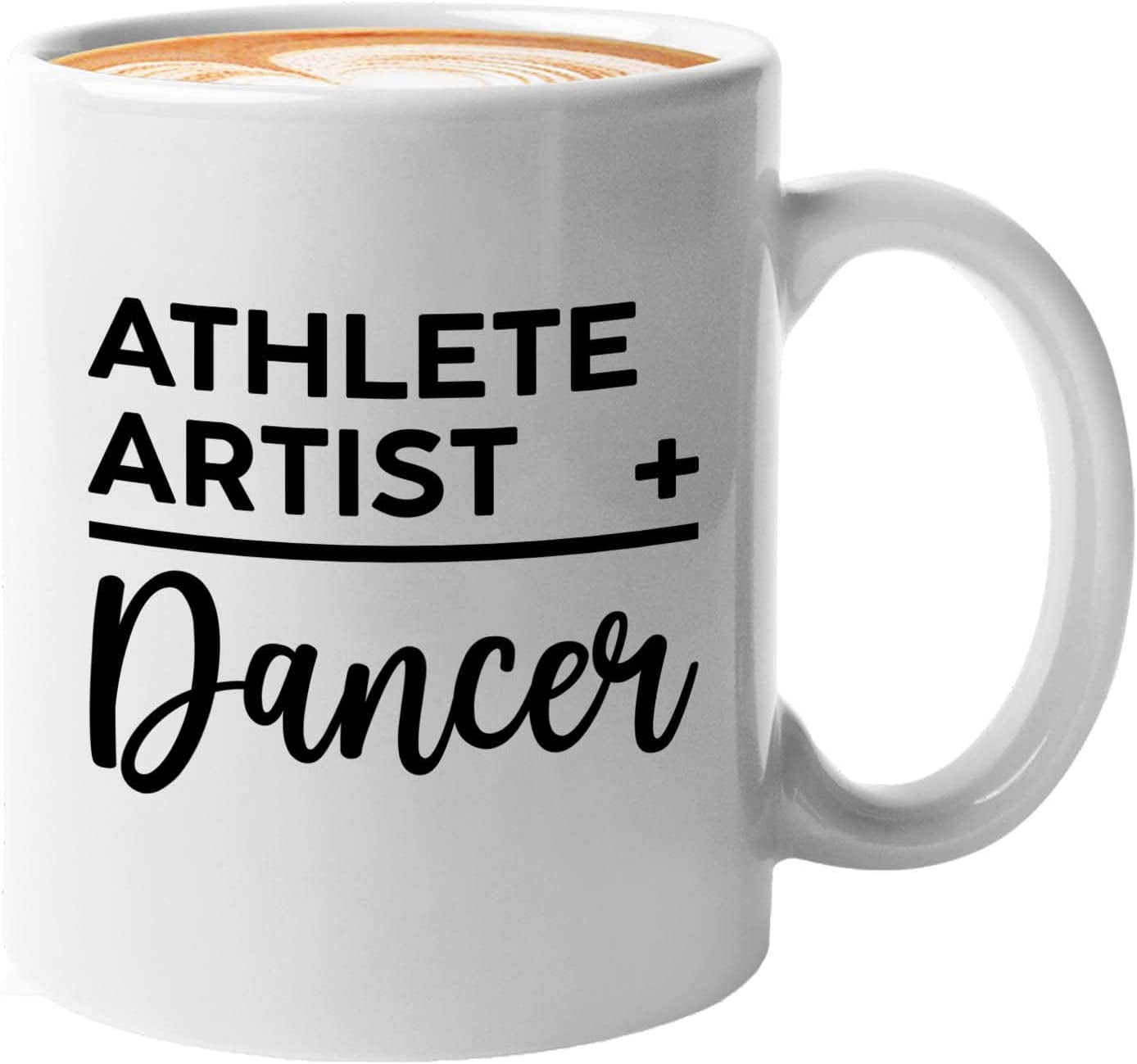 Ballerina Mug Black 11oz Mug White 11oz - Athlete Artist Dancer ...