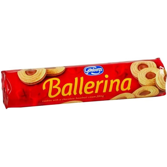 Ballerina Original Vanilla and Chocolate Cookies with Hazelnut Cream ...